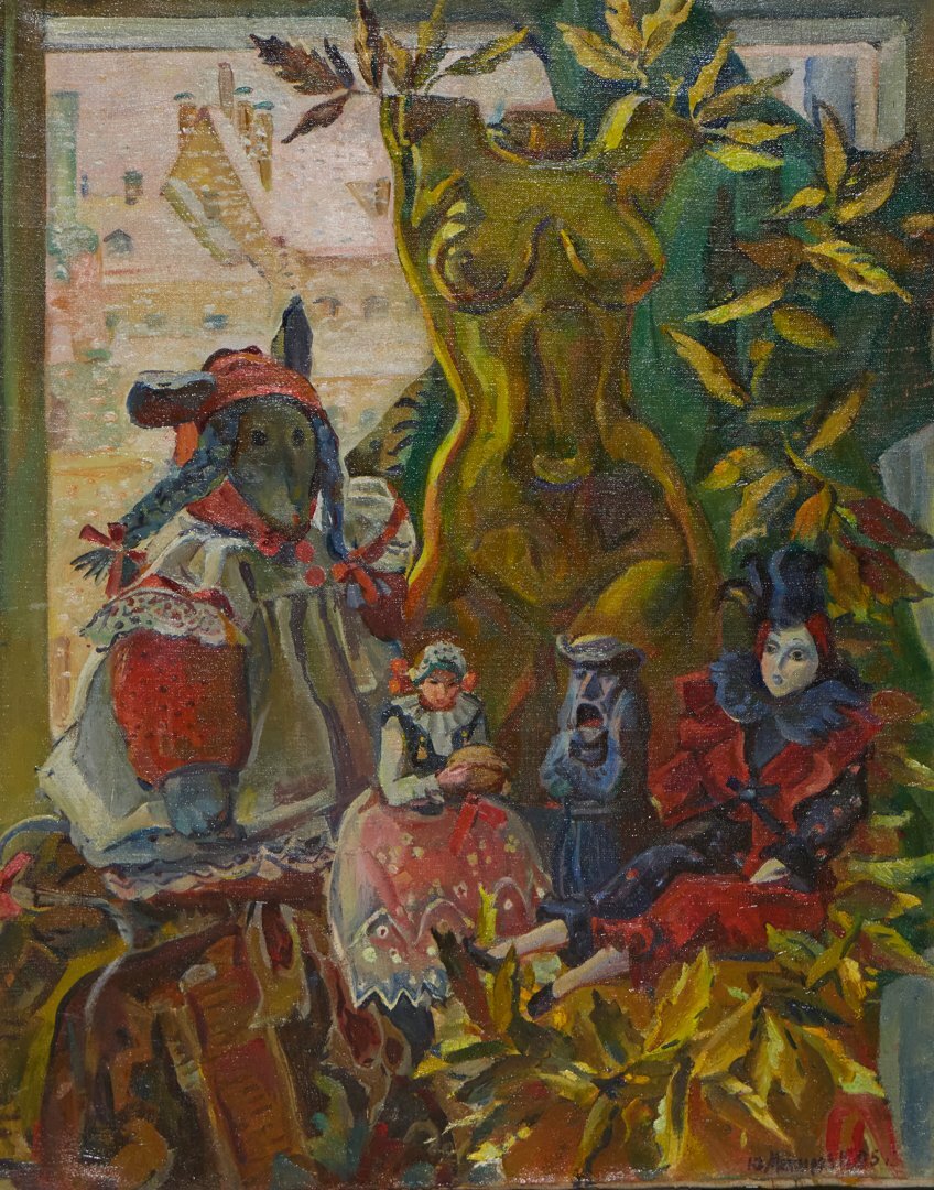 Театр кукол, Юрий Межиров, Символизм, Лён, Масло