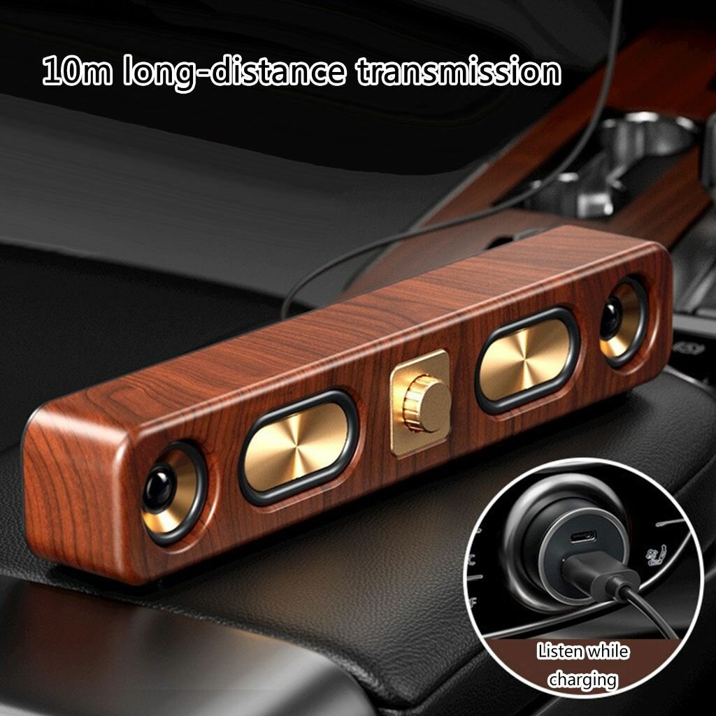 3404 ретро Bluetooth динамик наружный большой динамик-Цвет древесины