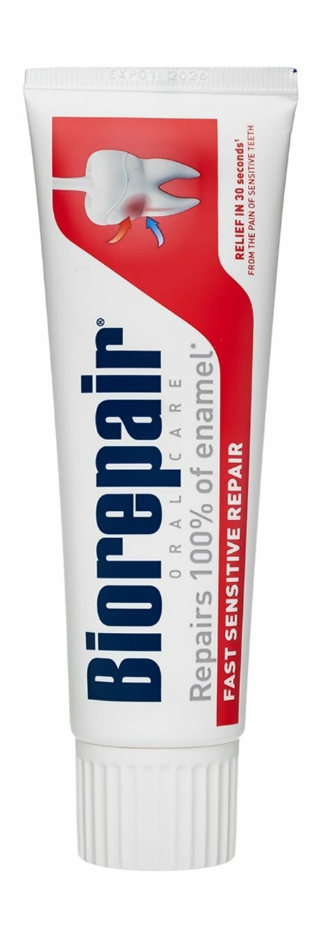 Biorepair Fast Sensitive Repair Toothpaste Зубная паста для чувствительных зубов 75мл