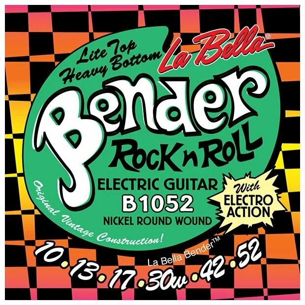 Струны для электрогитары La Bella The Bender 10-52