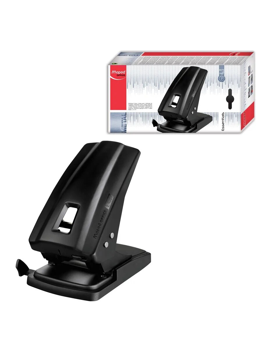 Дырокол металлический, мощный, на 70 листов