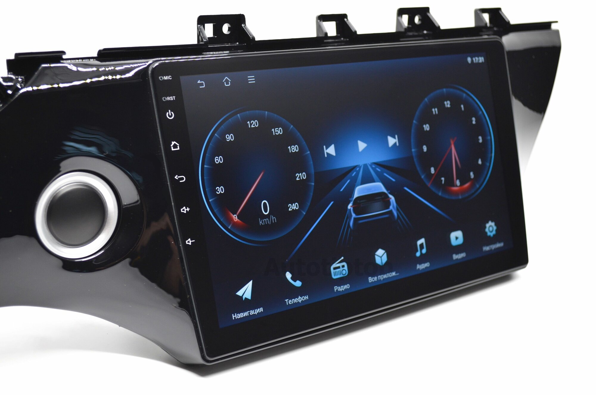 Магнитола для KIA RIO 4 2017-2020 4/64ГБ, QLED, Carplay, автозвук DSP, GPS Навигация, 9 дюймов