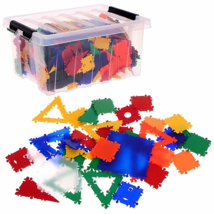 Конструктор тико "Хрустальный" 415 деталей, в пластиковом боксе (11-00001863)