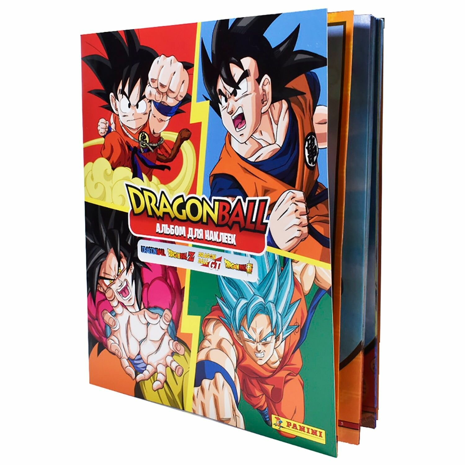 Альбом для наклеек PANINI "Dragonball", Universal, для коллекционирования, 48 страниц