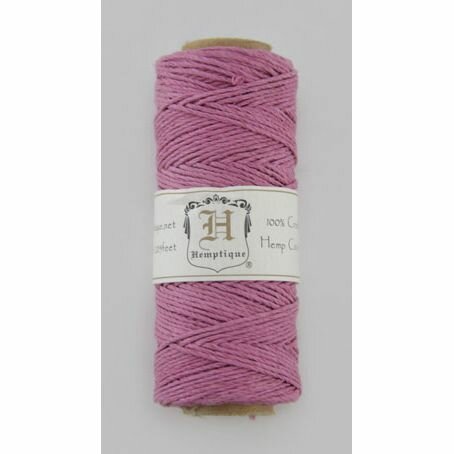 Шнур HEMPTIQUE Из пеньки, на катушке, №20, 1 мм, 62,5 м, 50 г, оранжевый