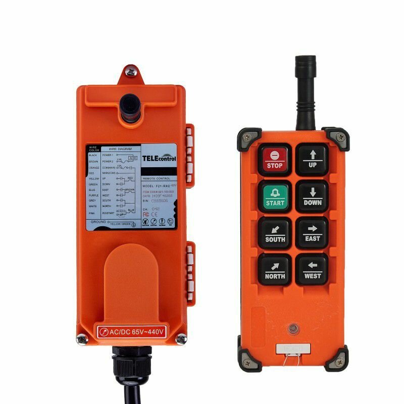 Промышленное радиоуправление TELECONTROL F21-E1B 100V-440V АС