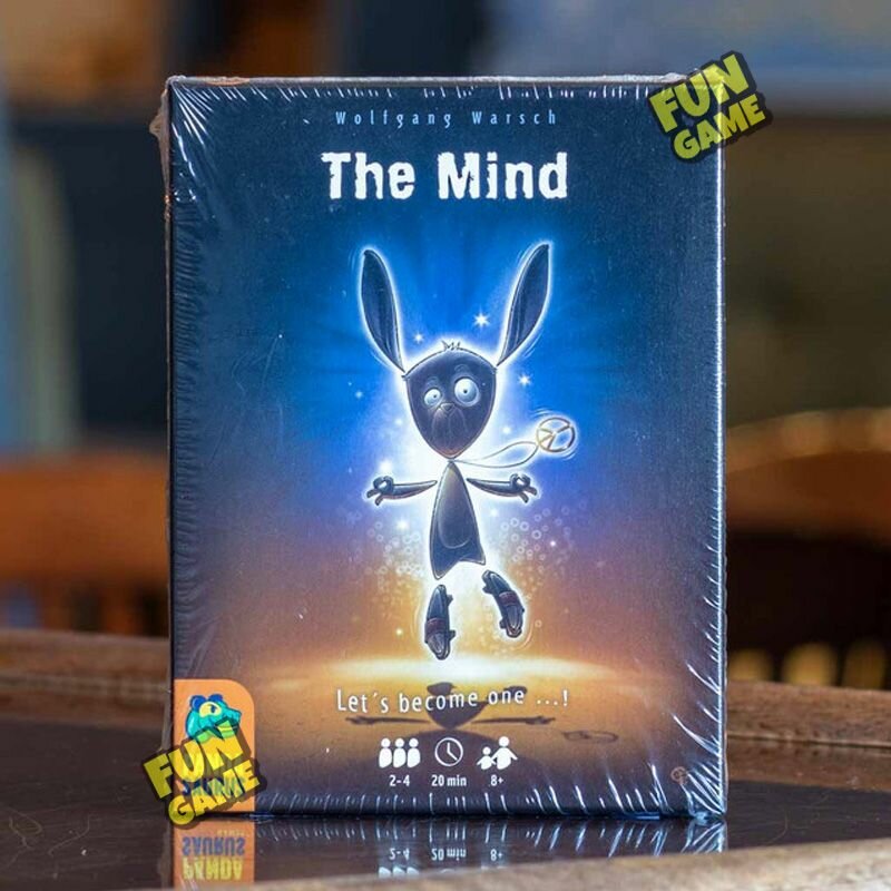 Настольная игра The Mind карточная головоломка для компании 2-4 игрока, кооперативная тренировка интуиции и командного духа, подарок для подростков и взрослых от 8 лет