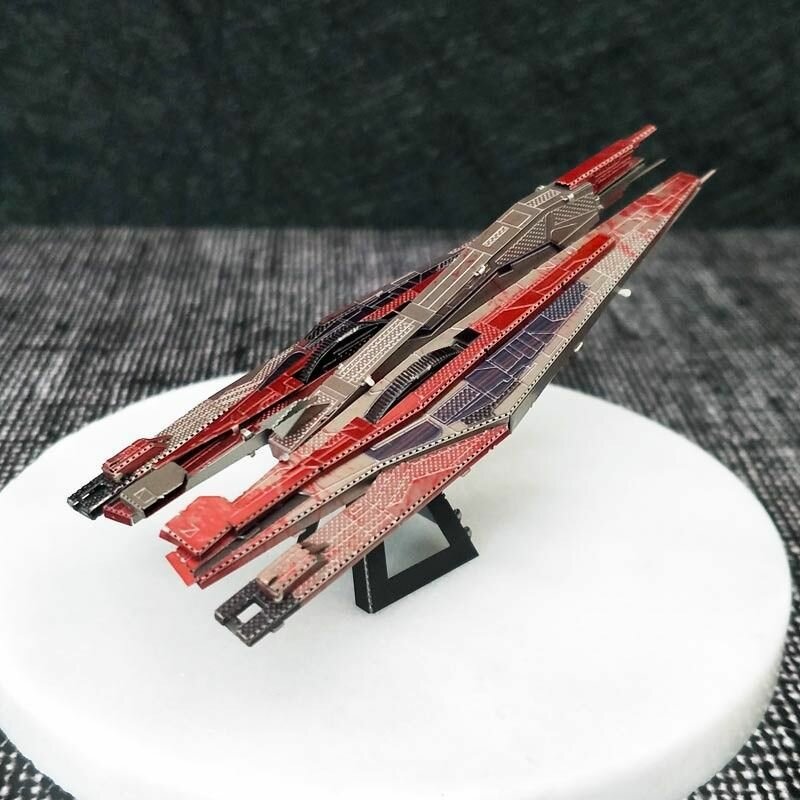 Конструктор металлический Истребитель альянса из игры "Mass effect"-1-3