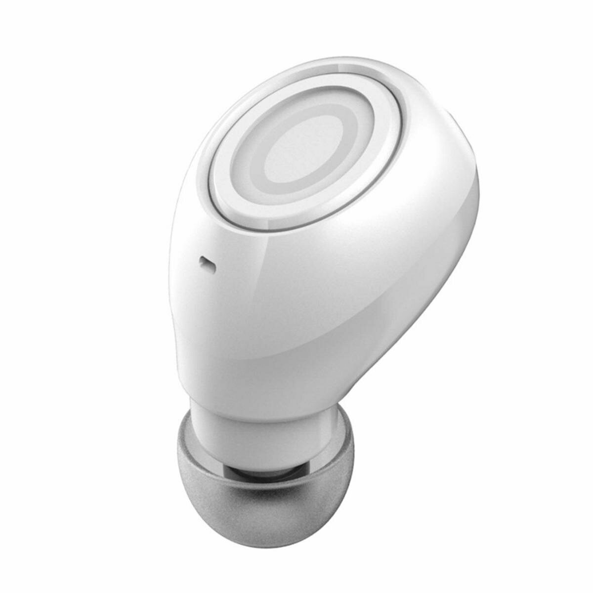 Мини A6 Беспроводные Наушники Музыкальные Наушники Handsfree С Микрофоном Белые