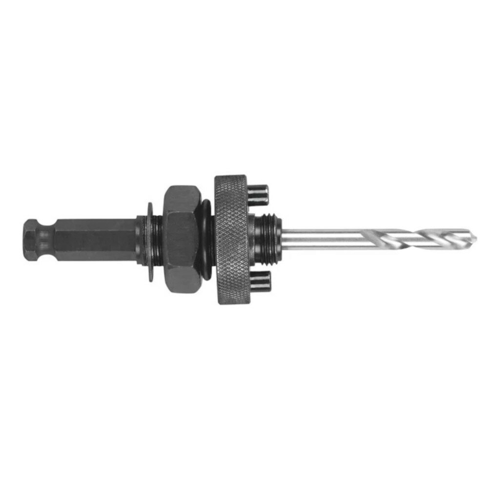 Хвостовик для коронок 32-210 мм (5/8"x18; хвостовик Hex 7/16") Milwaukee