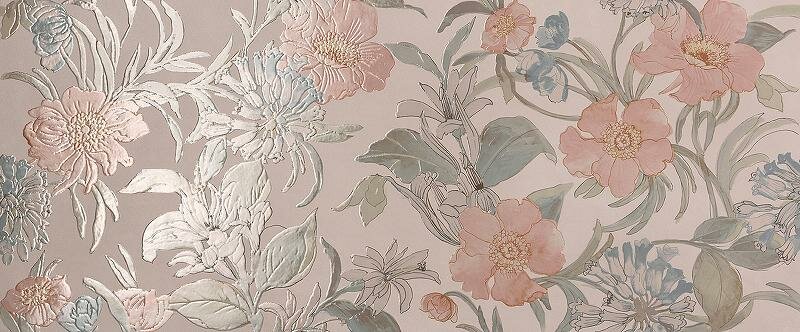 Керамическая плитка Fap Ceramiche Milano Mood Flower Cipria RT fQDD настенная 50x120 см