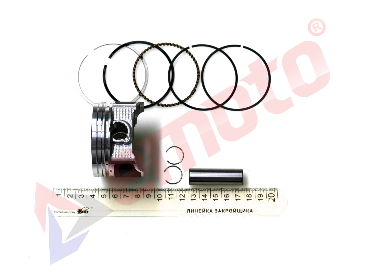 Поршневой комплект 4Т 165FMM (CB250) D65,5 h42,5 p15 TTR250