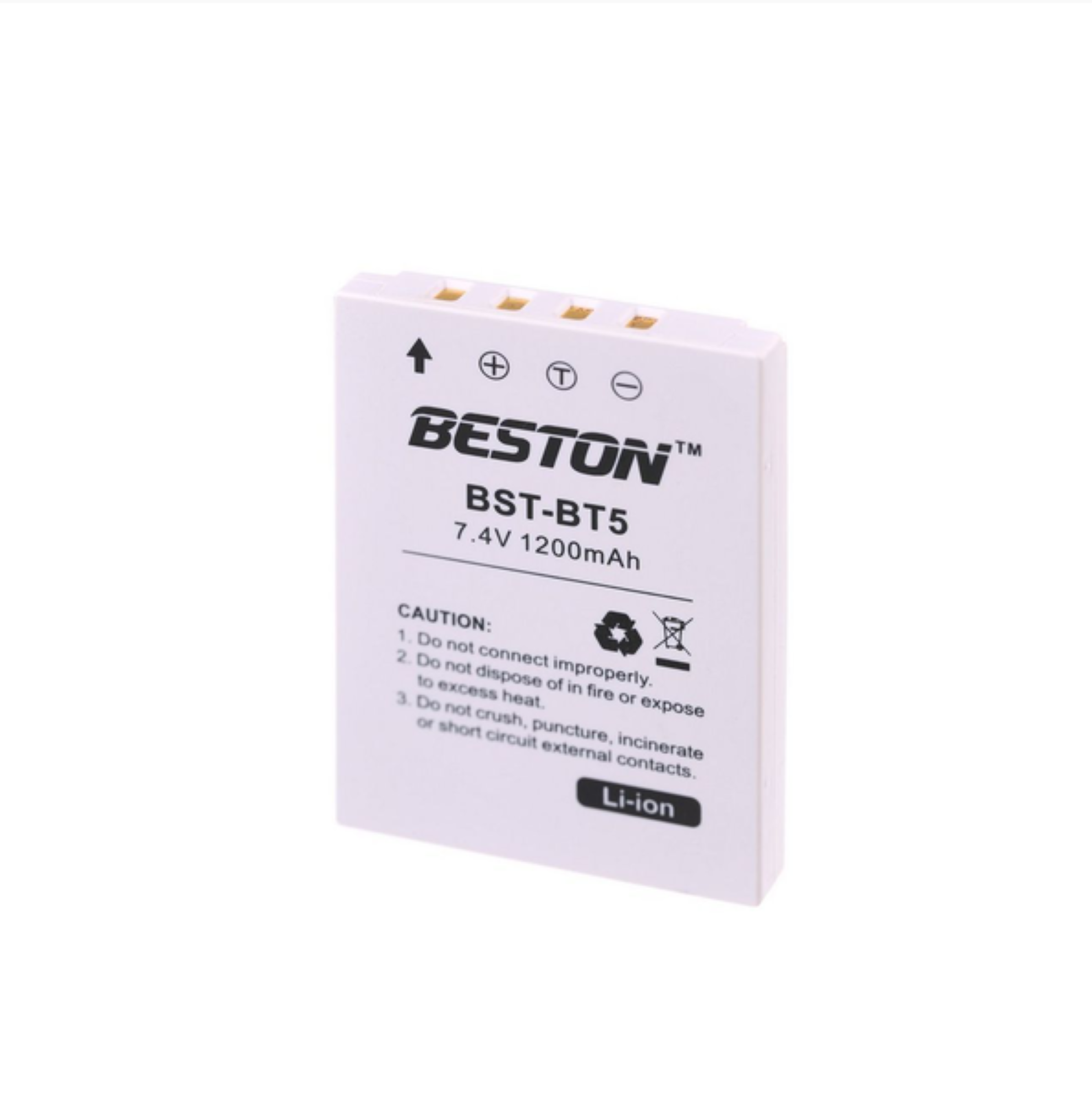 Аккумулятор для видеокамер BESTON TOSHIBA BST-GSC-BT5, 7.4 В, 1200 мАч