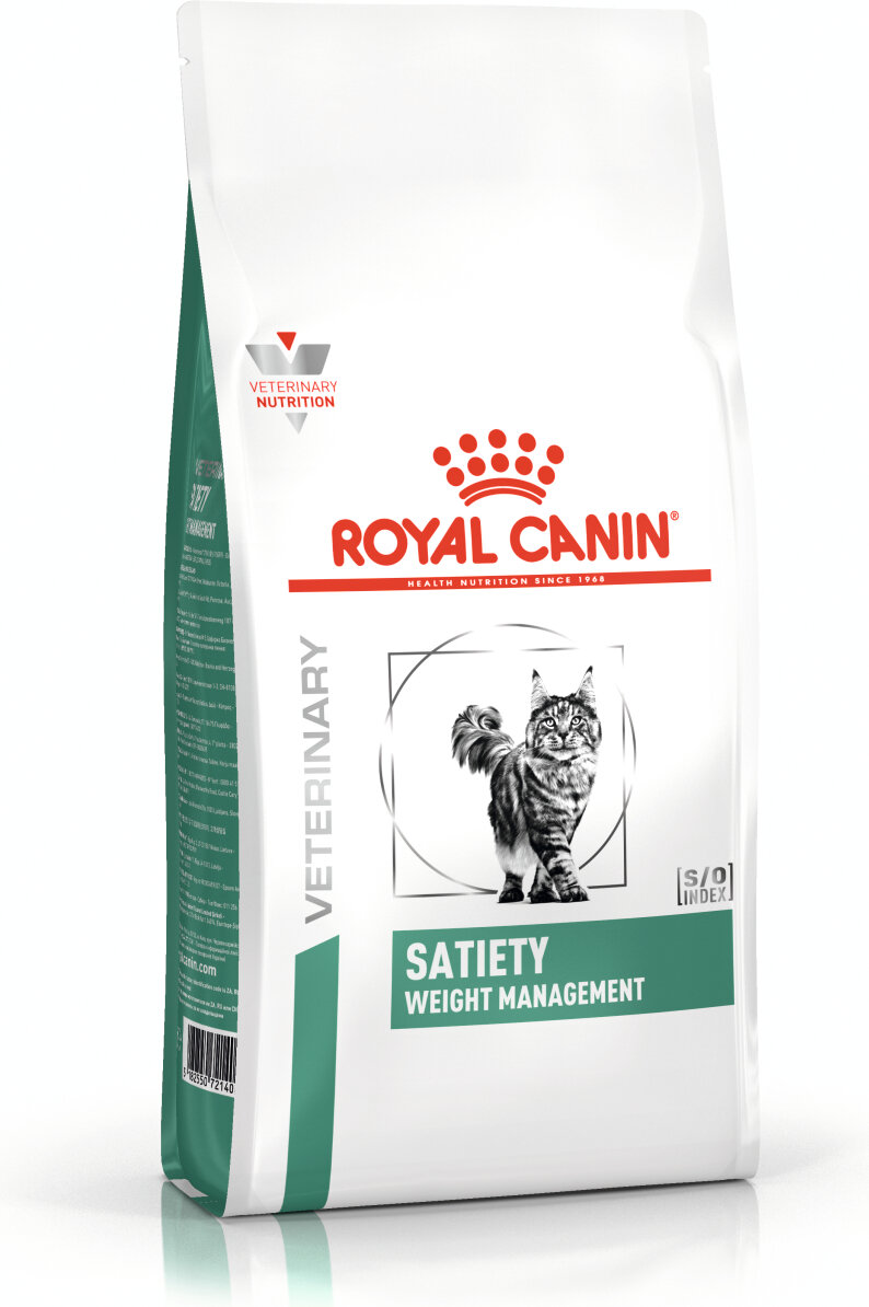 Сухой корм для кошек Royal Canin Satiety Weight Management SAT 34 Feline диетический, для снижения веса, с птицей, 400 г