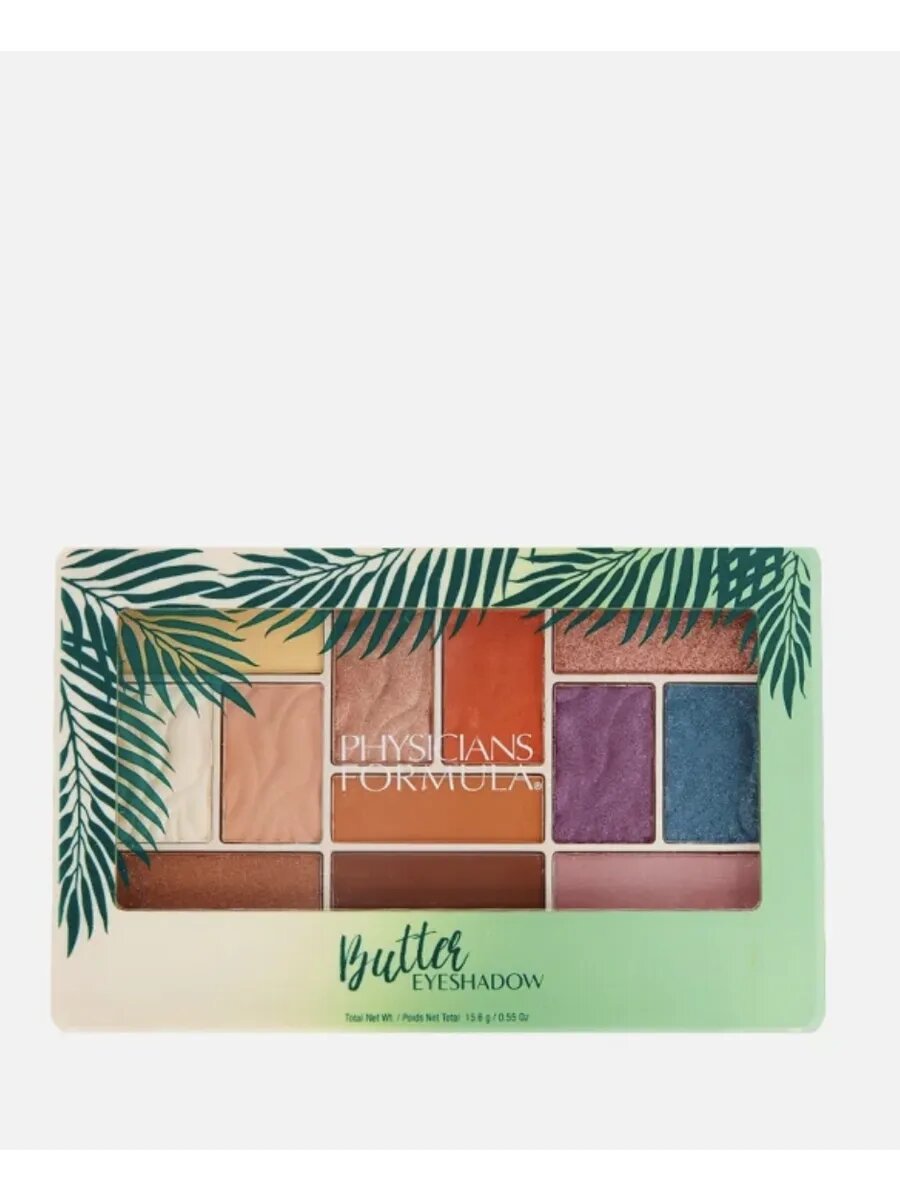 Палетка для век butter eyeshadow palette - tropical day