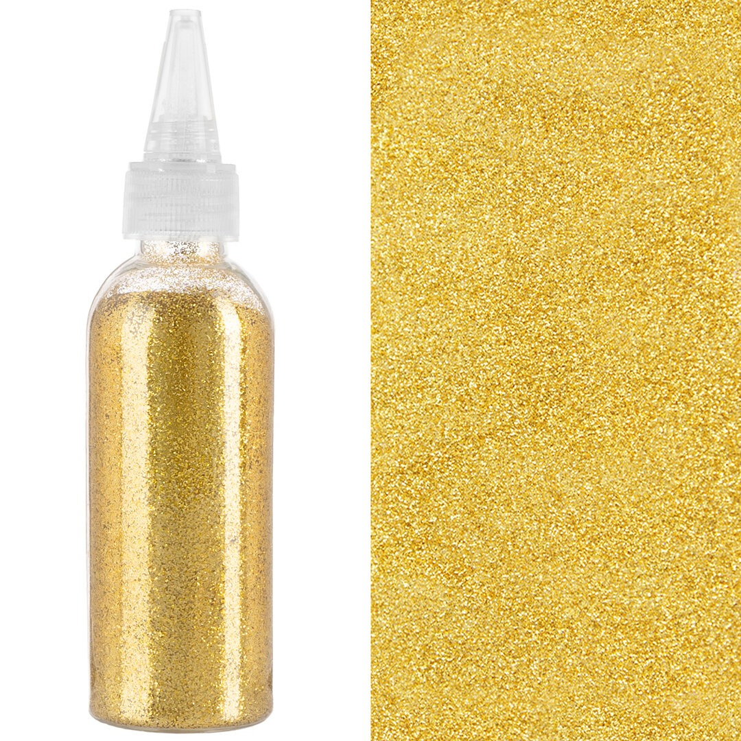 Блестки для декорирования Волна веселья Цвет Золото, размер 14,5х3х5 см 80 г