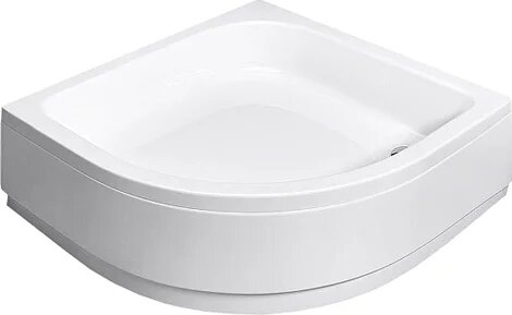 Поддон для душа Radaway Samos A900 90x90 см, акриловый, угловой, средний