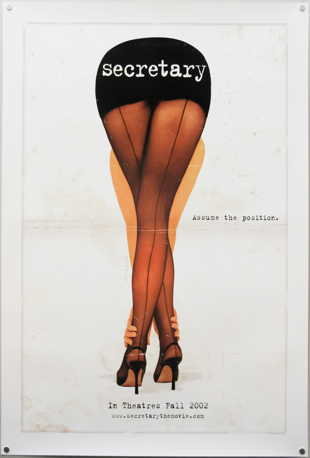 Плакат, постер Секретарша (Secretary) 2002 на бумаге, размер 30х42см