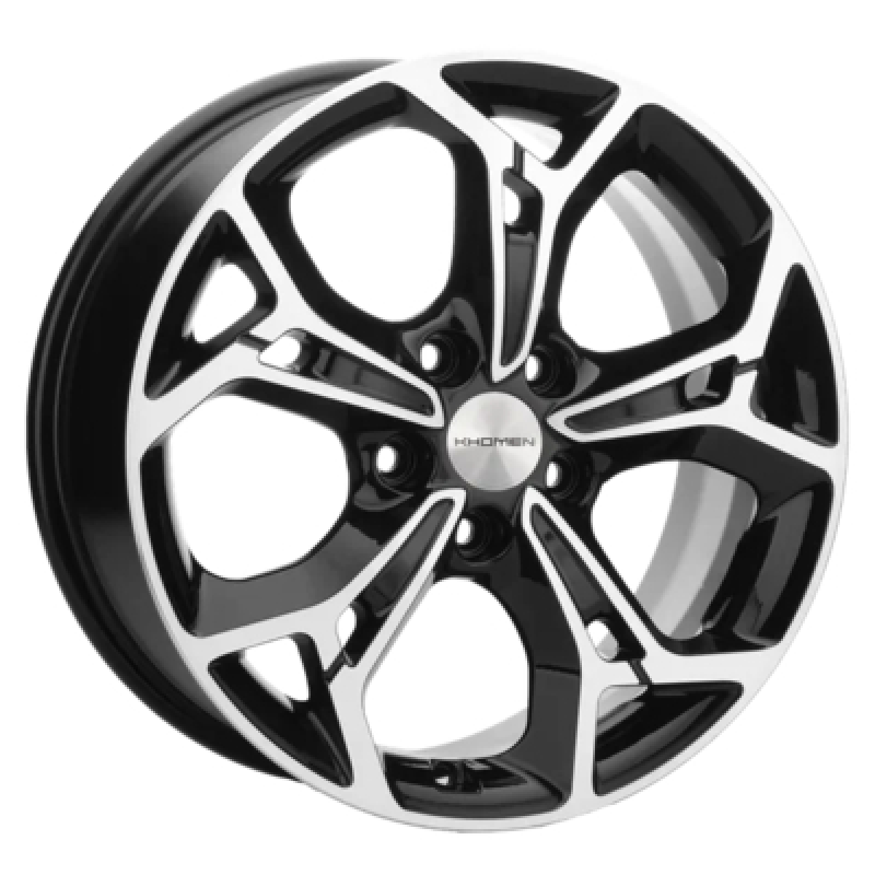 Диск колесный Khomen Wheels KHW1702 (Jolion) 7,0x17 5x114,3 Dia66.5 ET37 цвет Black-FP
