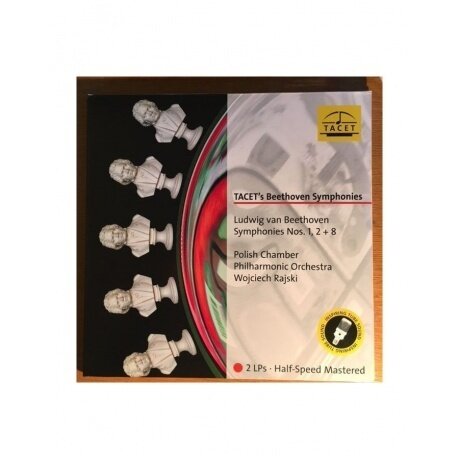 Wojciech Rajski - Beethoven: Symphonies Nos.1, 2 & 8 (Analogue) (4009850023814) виниловая пластинка