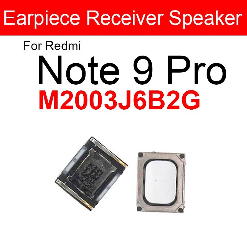 Динамик для Xiaomi Redmi Note 9 10 Pro Max 4G 5G Note 9s 9T 10T