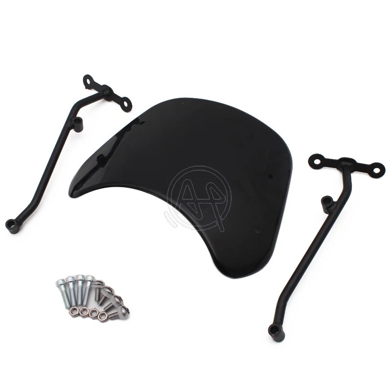Ветровой дефлектор лобового стекла мотоцикла для Benelli Leoncino 500 250 для Benelli Leoncino 250, Черный