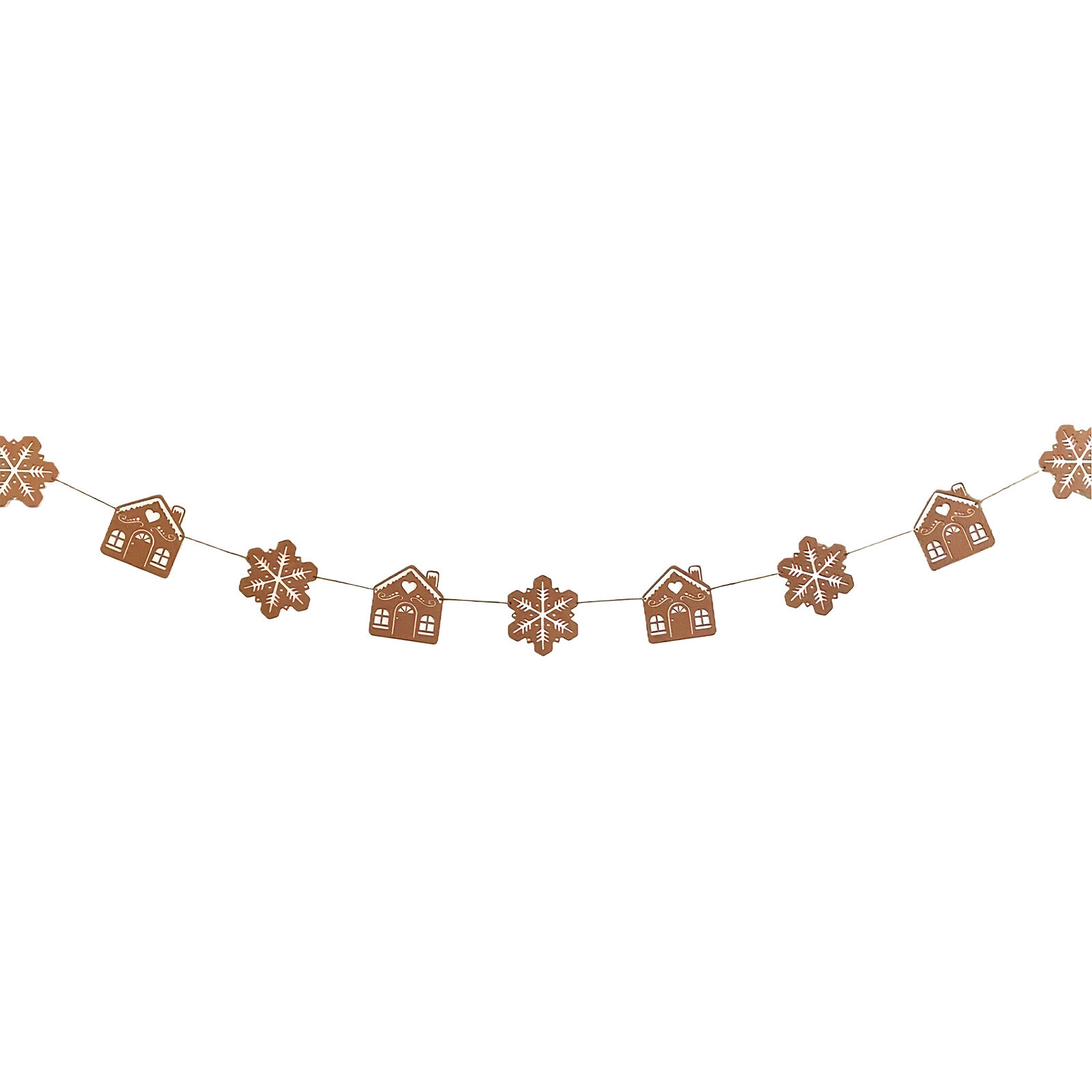 Подвесные украшения из фетра с деревянными бусинами