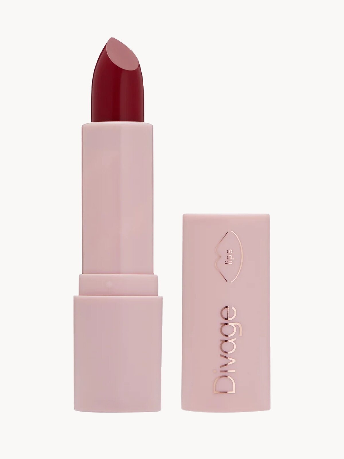 Divage Помада для губ кремовая Praline тон 15 mysterious kiss винная