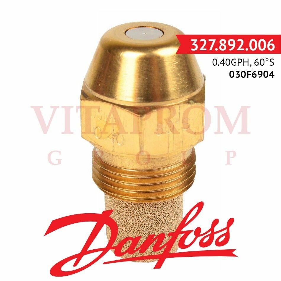 Форсунка Danfoss 0.40GPH, 60S, 030F6904