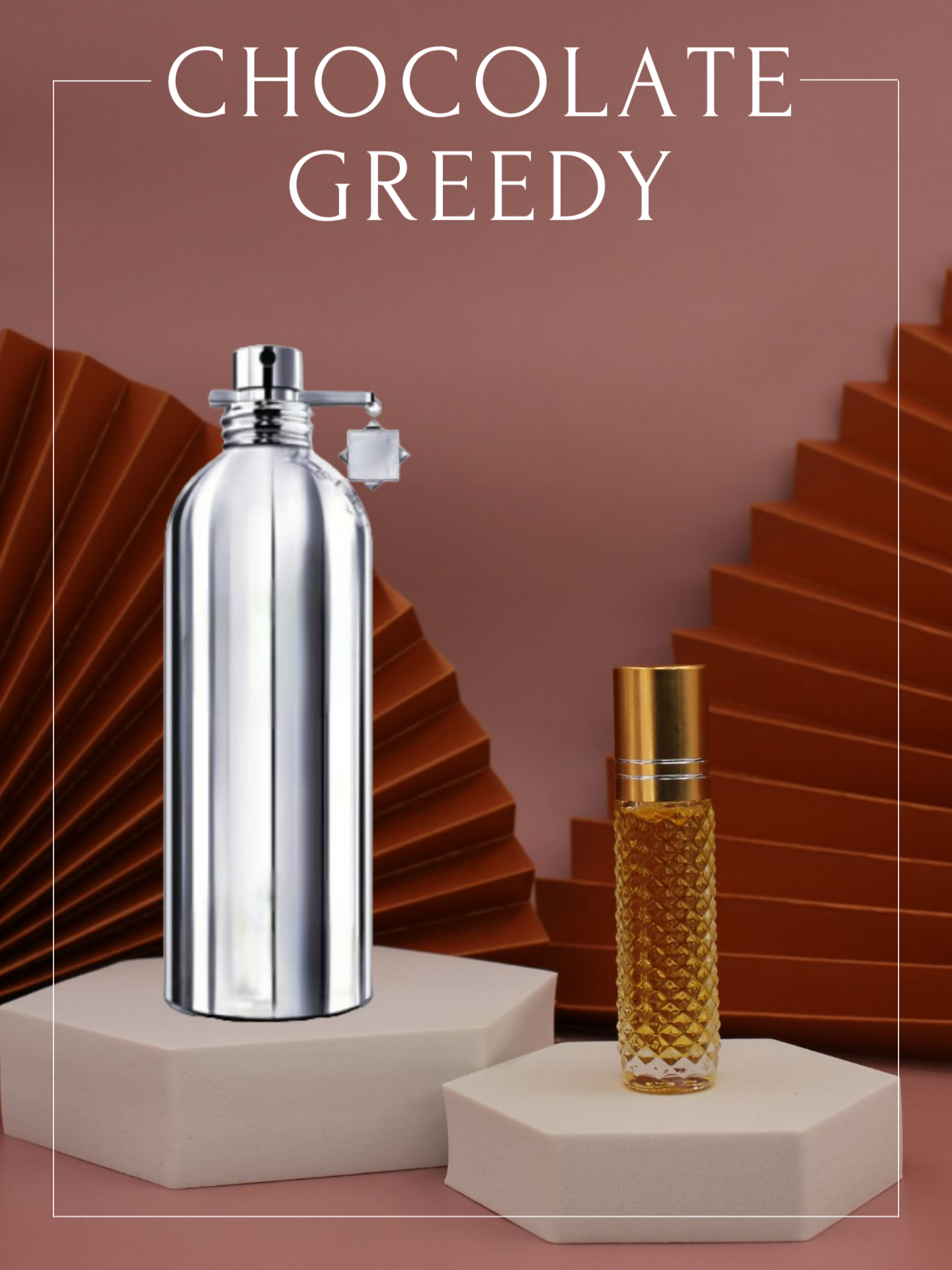 Духи масляные Chocolate Greedy; Timeless Perfumel; Шоколад Гриди роликовый флакон 8 мл