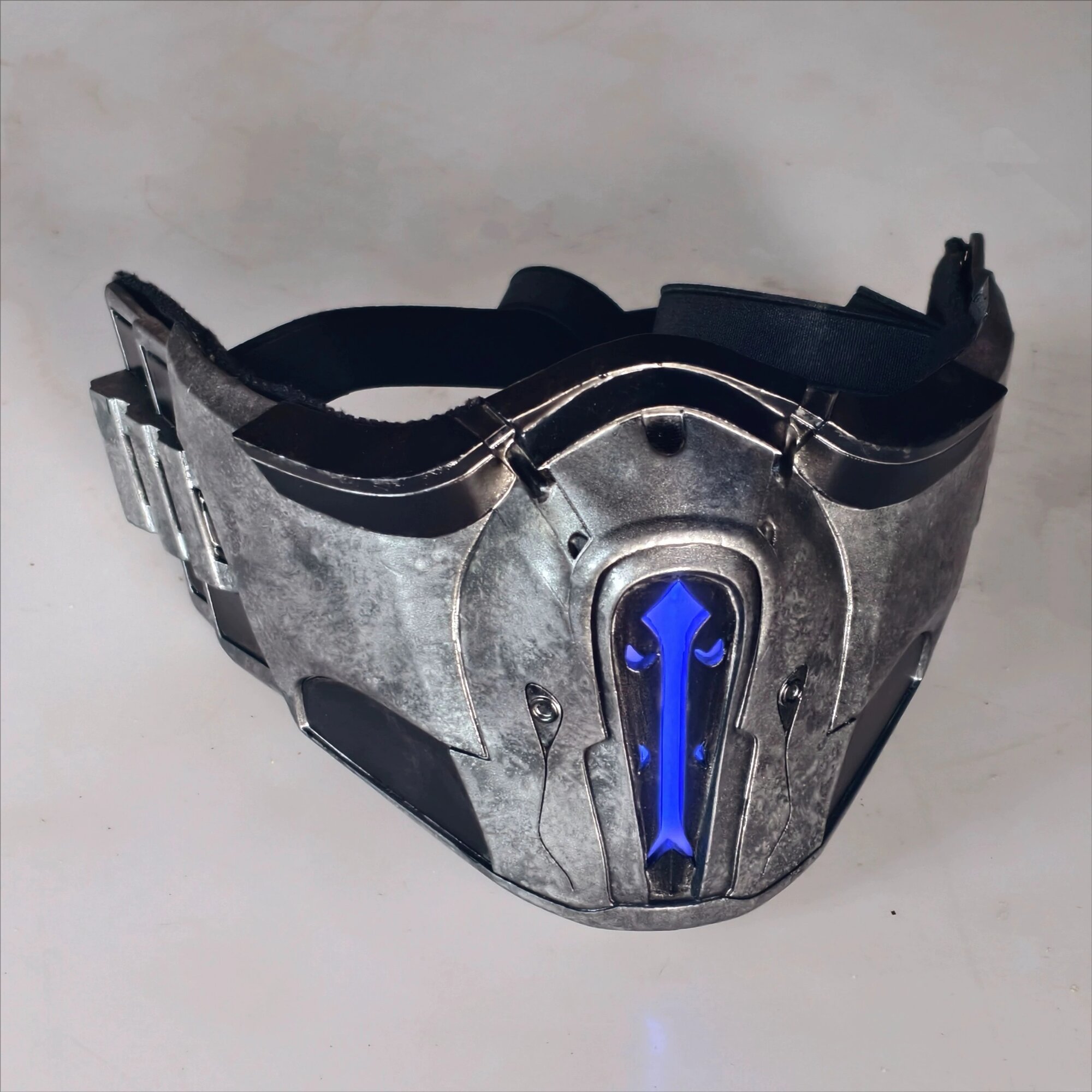 Аниме игра Mortal Kombat косплей светящаяся лампа маска для взрослых мужчин FRP маска для лица реквизит Хэллоуин карнавал ролевая игра маска аксессуары