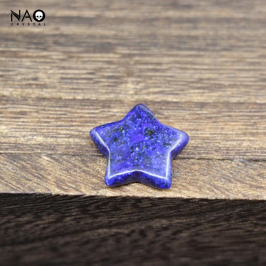 Натуральный звездчатый камень 20 мм Lapis Lazuli