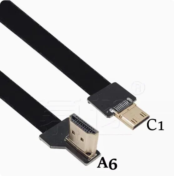 HDMI кабель 0.4M, A6-C1