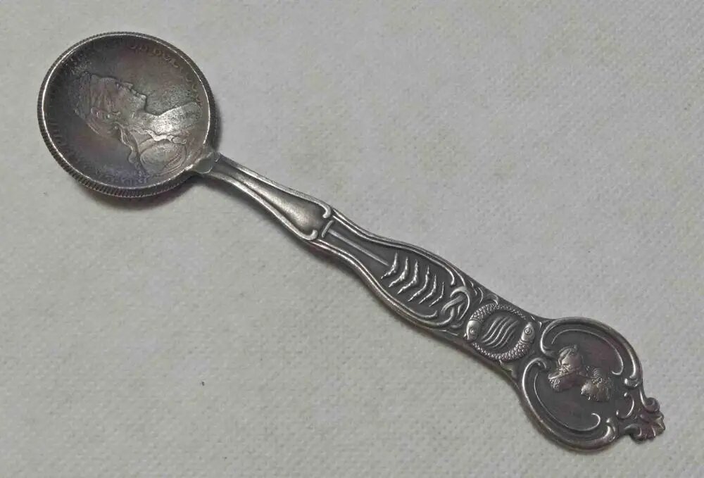 Ложки для монет DASHUMIAOCOIN из меди 1780 coin spoon