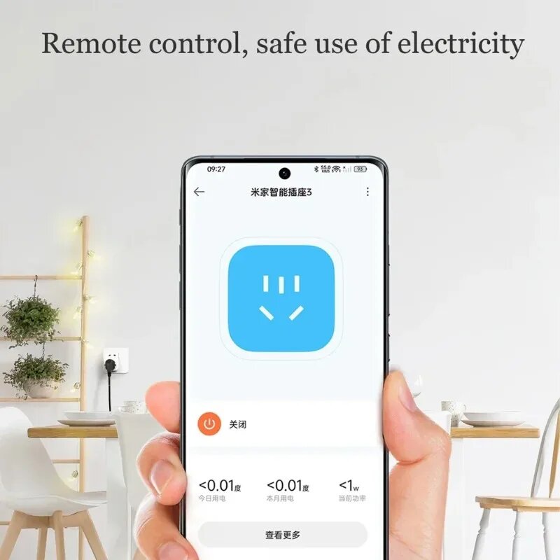 Xiaomi Smart Socket 3 Wi-Fi + EU адаптер — фото 1