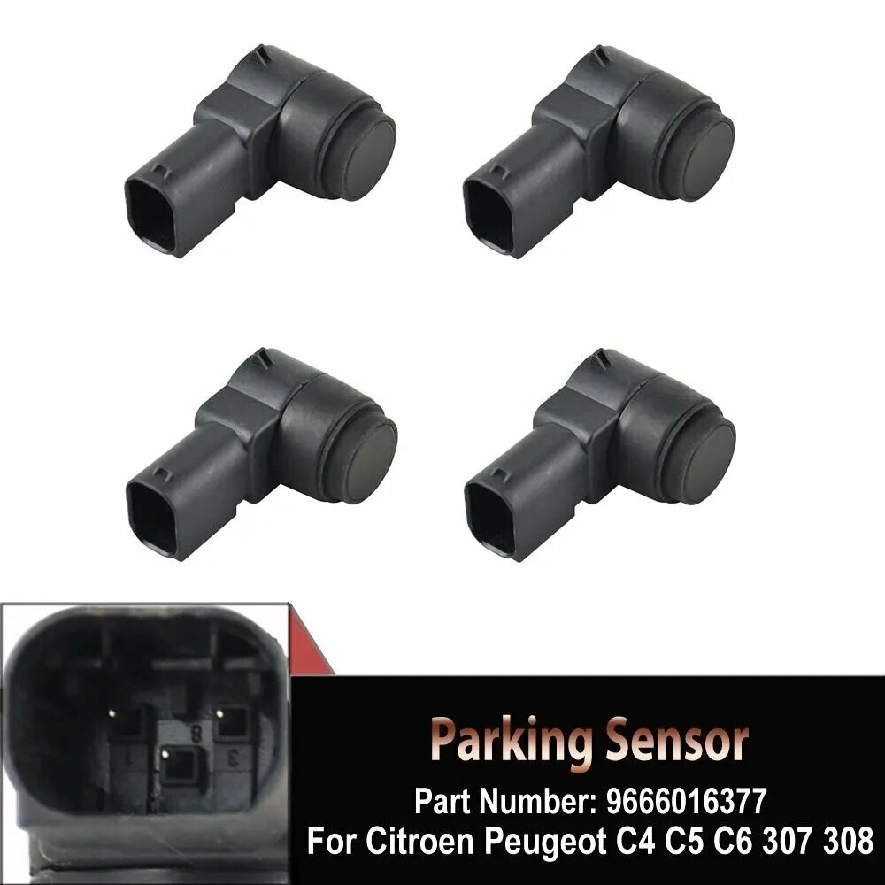 Парктроник датчики: 4 шт.