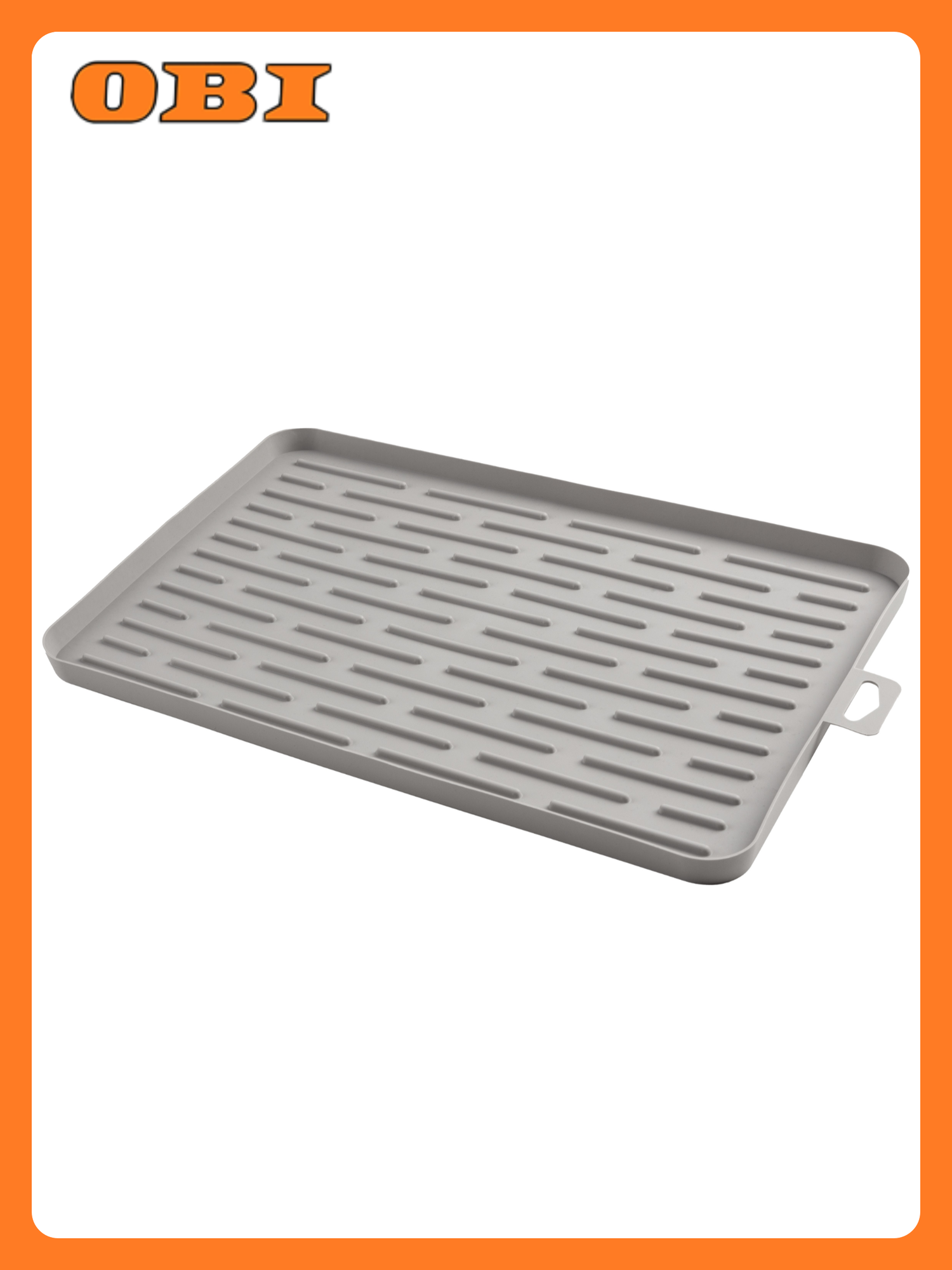 Сушилка для посуды BEROSSI Prestige, дымчато-серая, настольная, 28x11 см