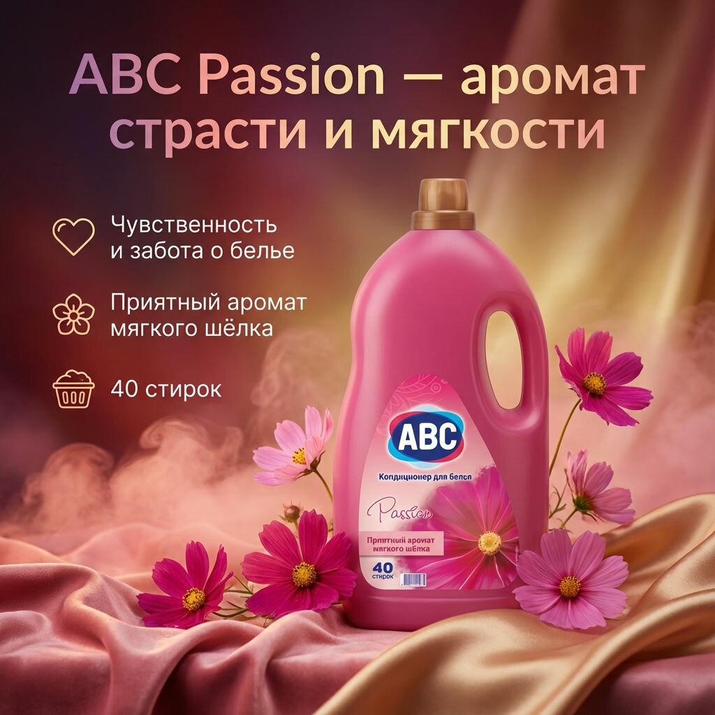 Кондиционер для белья Passion 4л