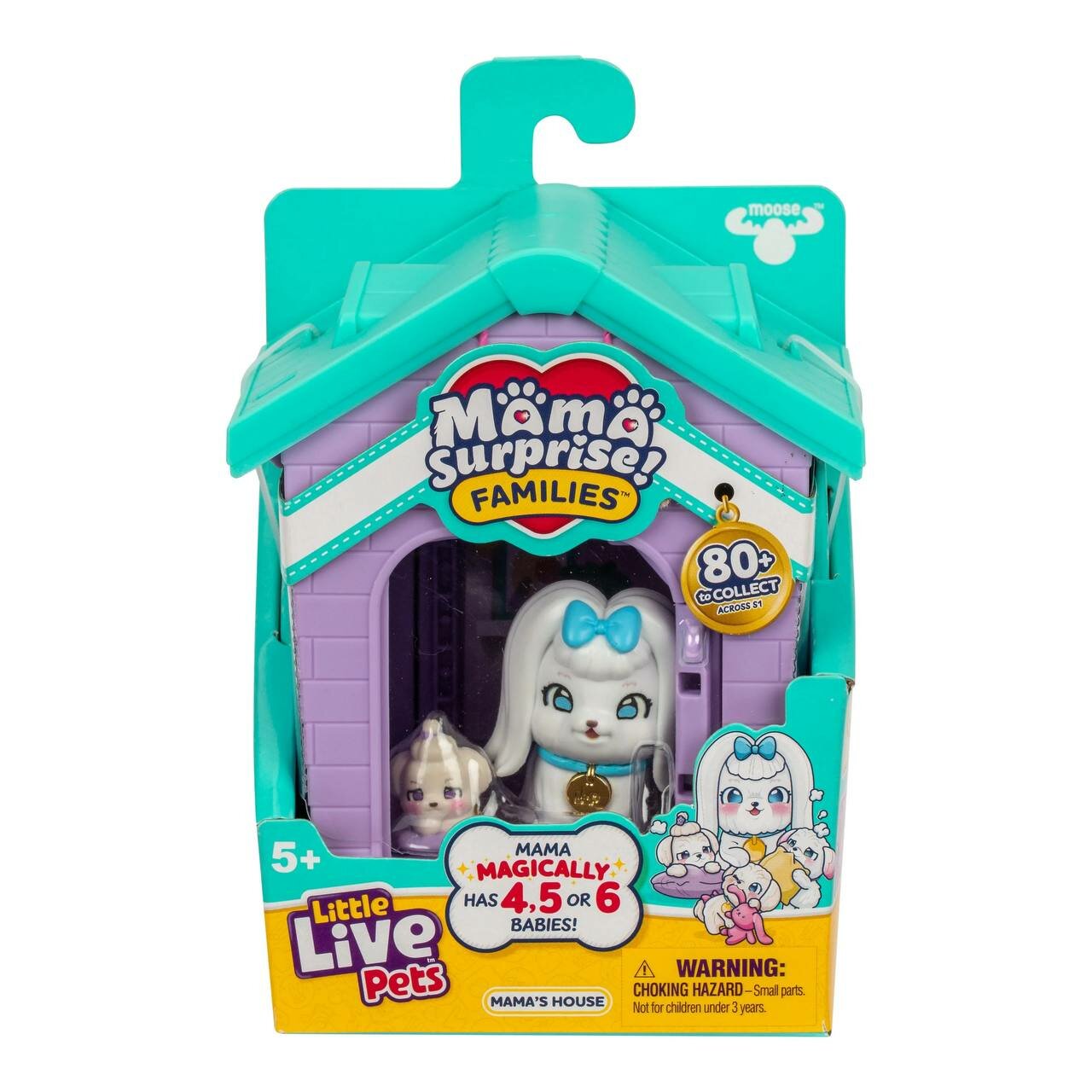 Набор Little Live Pets Mama Surprise Домик с собаками