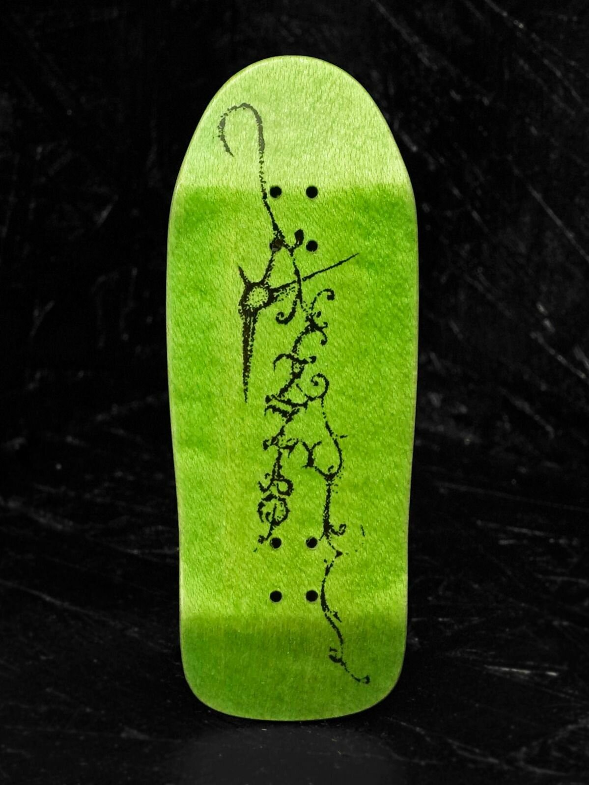 Дека для фингерборда ZZAP Tribal RW on green Hybrid 36 x 96 low concave