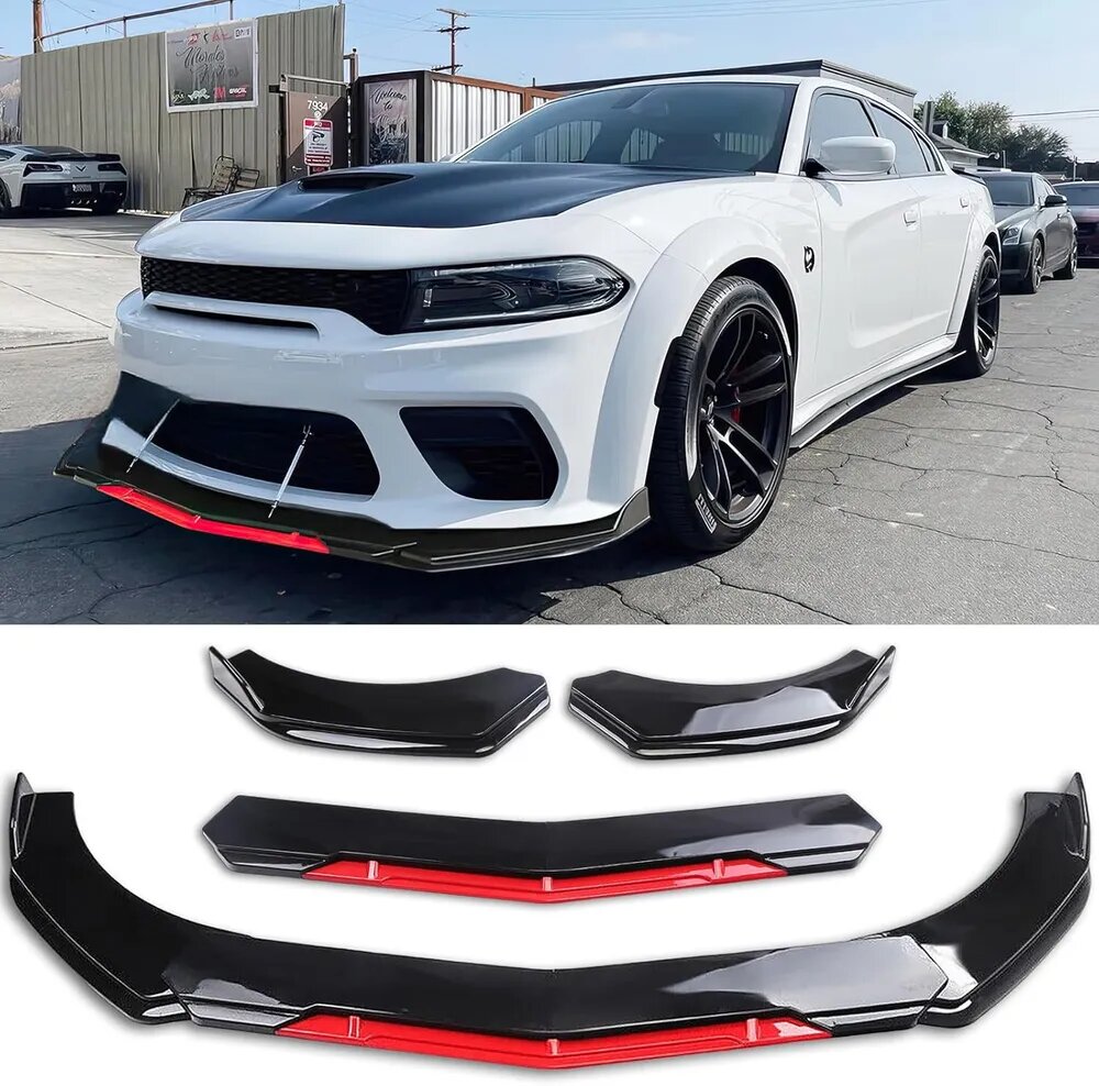 Накладка на автомобиль на бампер, 3 шт.