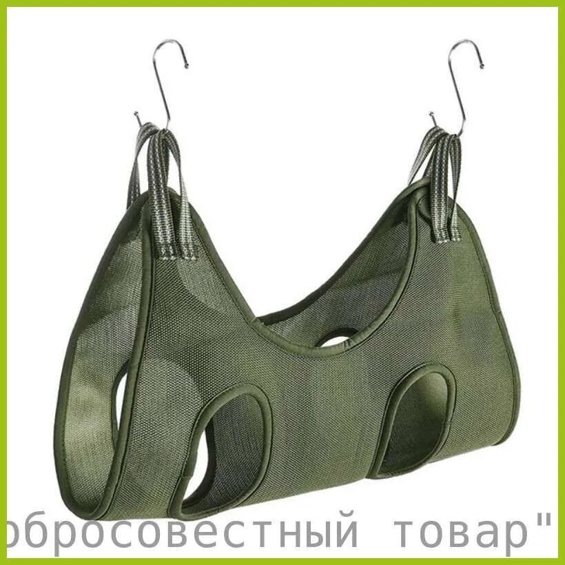 Гамак для собак и кошек стрижки когтей ухода за ними, подвешиваемый на крючках, кошками