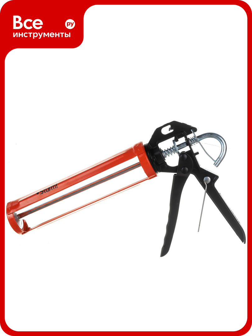 Усиленный пистолет для герметика скелетного типа Sturm 310 мл 1073-02-310