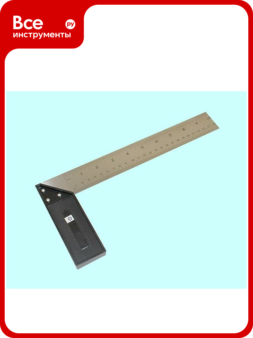 Столярный угольник TLX 200x130 мм 2 шкалы 67408