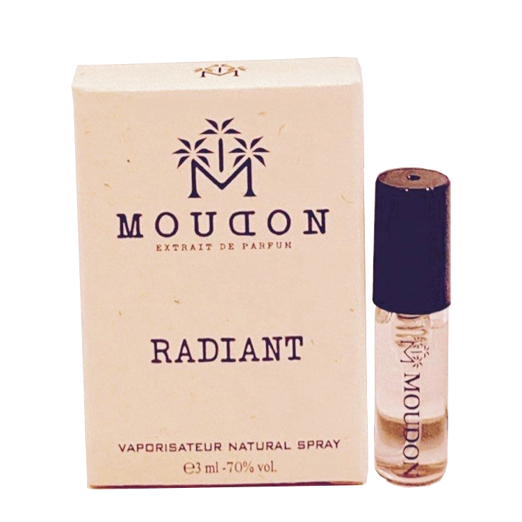 Духи Moudon Radiant 3 мл сэмпл / Сияющий аромат Мудон Радиант унисекс