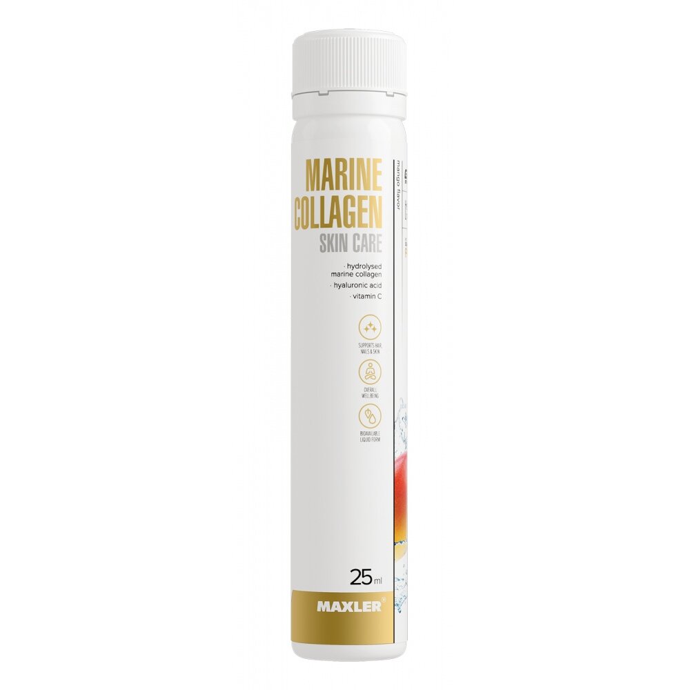 Maxler Germany Marine Collagen Skin Care, 1 ампула (25 мл), Вкус Mango / Манго
