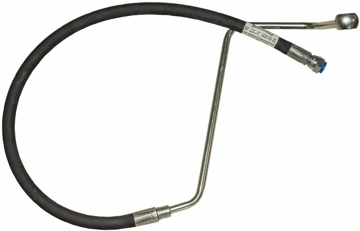 Шланг ГУР нагнетательный УАЗ-452 двигатель ЗМЗ-40911 Евро-4 с 2012 г. "MetalPart", 2206-95-3408150-20