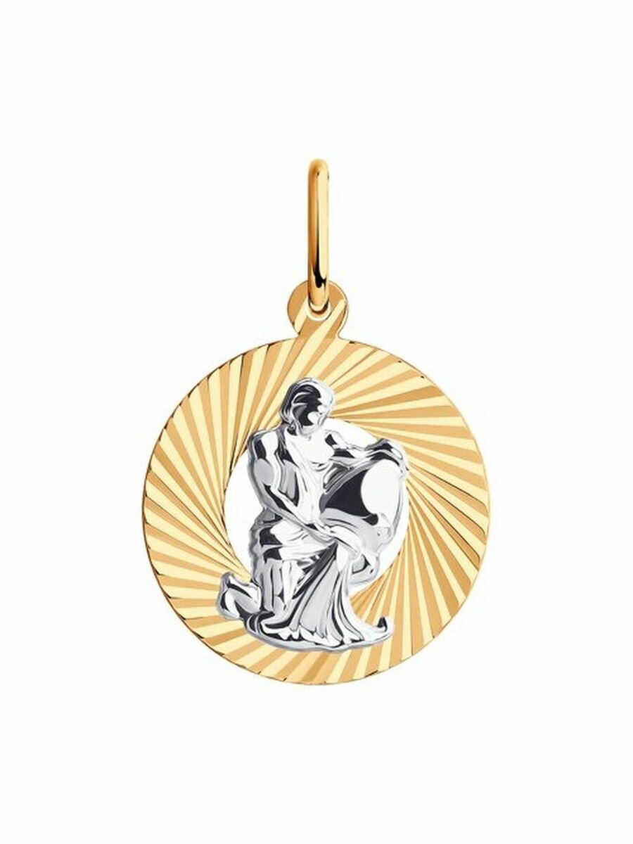 Подвеска, красное золото, 585 проба