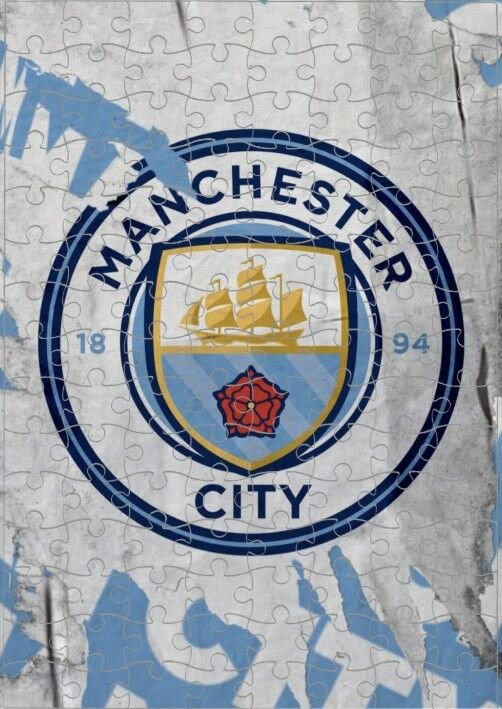 Пазл GOODbrelok А4 Манчестер Сити, Manchester City - 0001