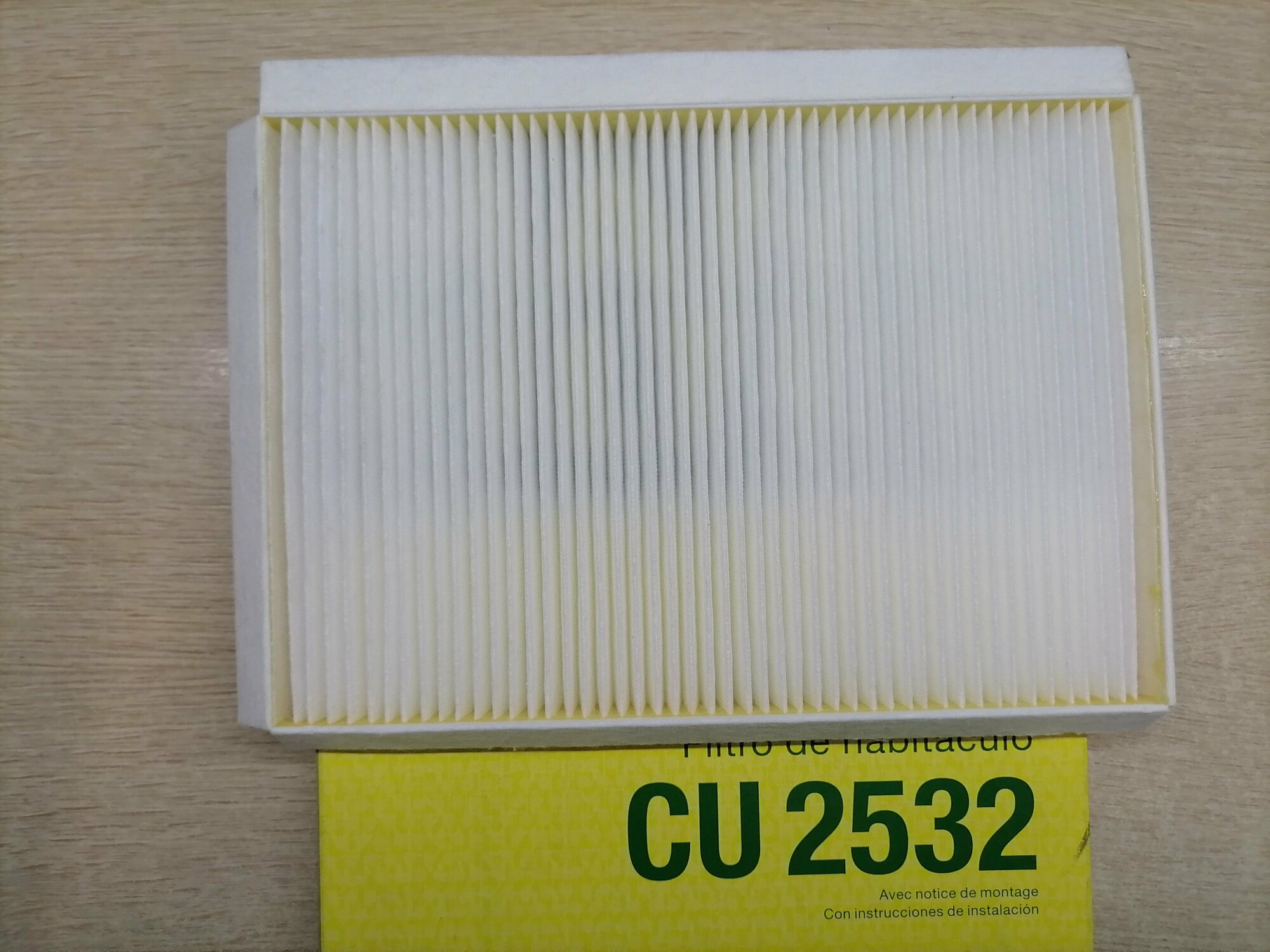 Фильтр салона MANN-FILTER CU 2532